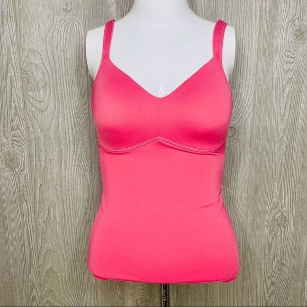 Rhonda Shear Structured Cup Compression Tank Top Unde… - Gem